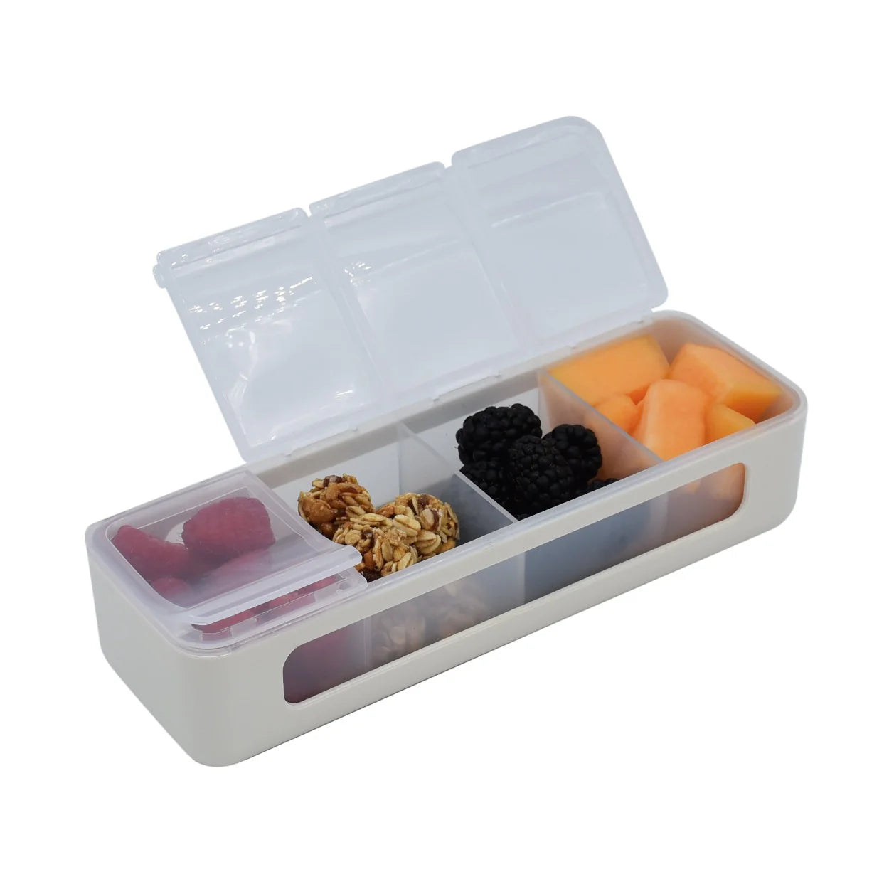 Melii Luxe Snackle Box 4 compartment - Ivory – Baby Bento